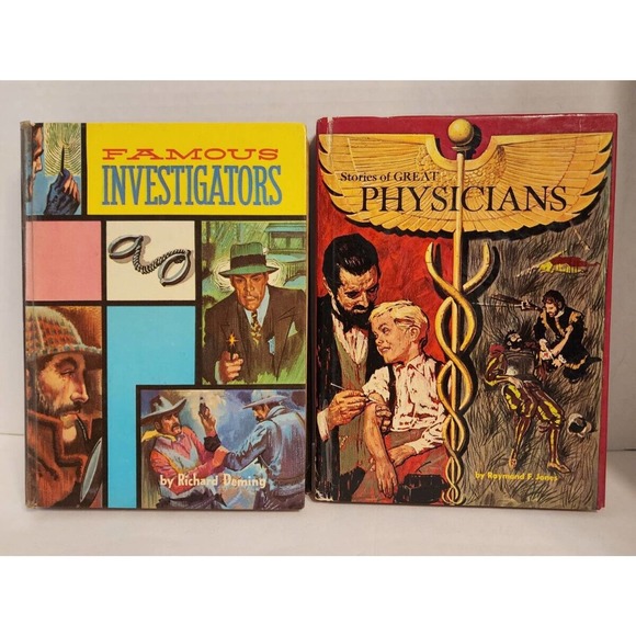 No Brand | Other | Childrens Chapter Books Famous Investigators Stories ...
